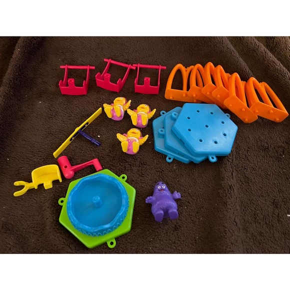 Toys | Vintage 199 Mcdonalds Playground Toys Lot | Poshmark